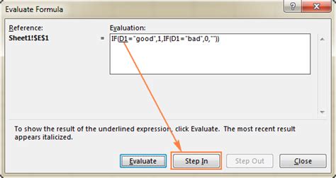 how to edit evaluate and debug formulas in excel