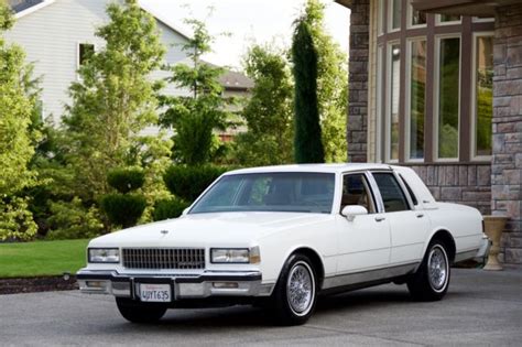 1987 Chevrolet Caprice Classic LS Brougham Edition Only 79 000 Original