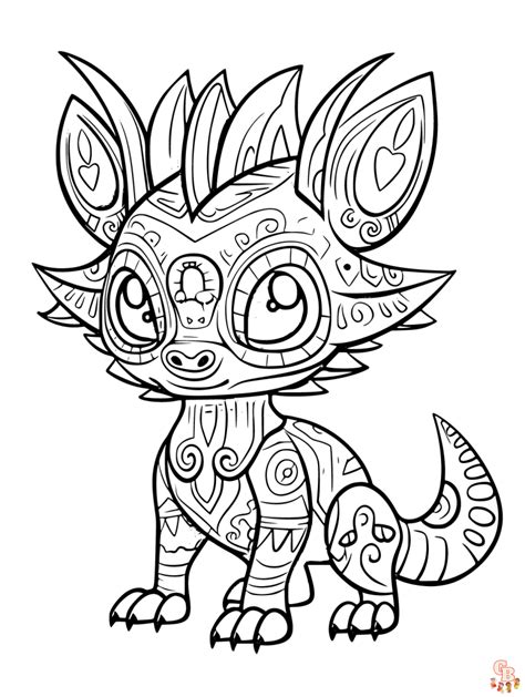 Coloriages Alebrijes Imprimables Gratuits Pour Les Enfants Et Les Adultes