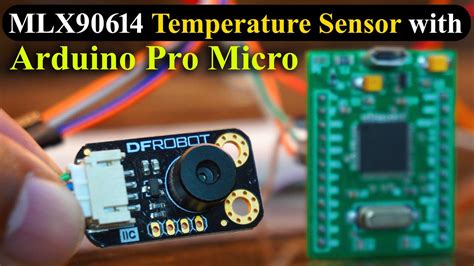 Arduino Pro Micro And Mlx Non Contact Infrared Temperature Sensor