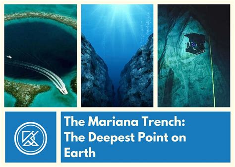 The Mariana Trench The Deepest Point On Earth
