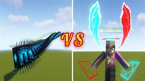 Spiritcaller Vs Void Worm Minecraft Mob Battle Youtube