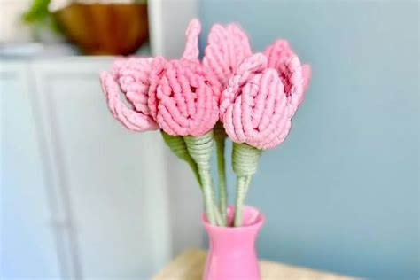 8 Gorgeous Free Macrame Flower Patterns By Simply Inspired Macrame