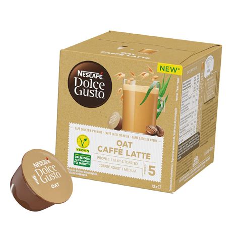 Capsules Dolce Gusto Café Latte Végétal Douceur d avoine 12 capsules