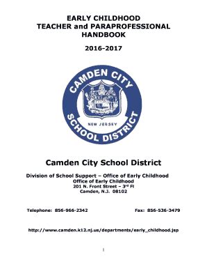 Fillable Online TEACHER And PARAPROFESSIONAL Fax Email Print PdfFiller