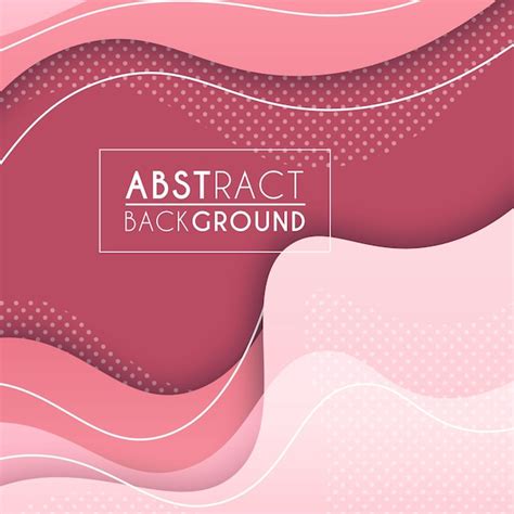 Fondo De Onda Abstracta Vector Premium
