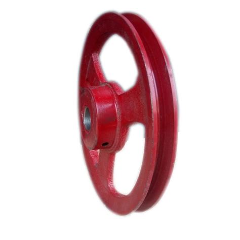 7inch Cast Iron Casting Pulley For Double Beam Crane Single Groove At