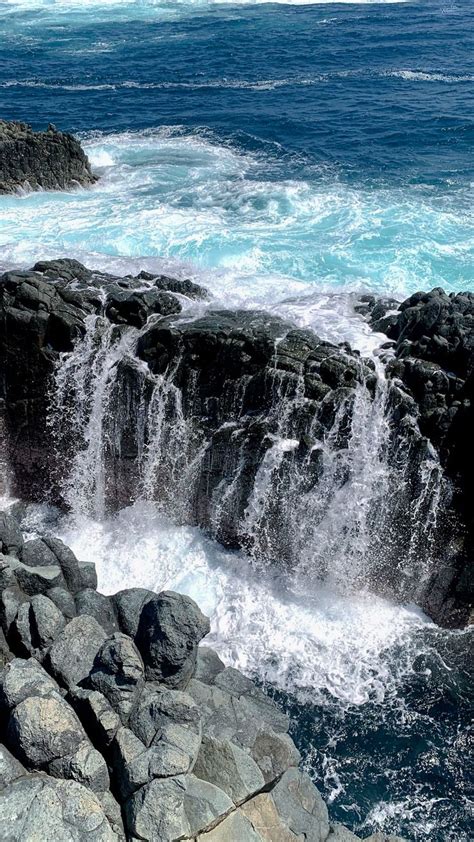 Pin Oleh Ch Jin Js Di Waves Di Fotografi Alam Pemandangan