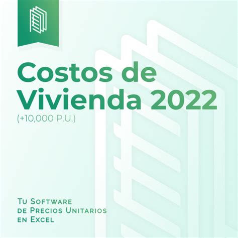 Costos De Vivienda Herramientas De Excel
