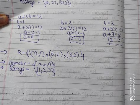 let r be the relation on the set n of natural numbers defined by r { a b a 3b 12 a b belongs to