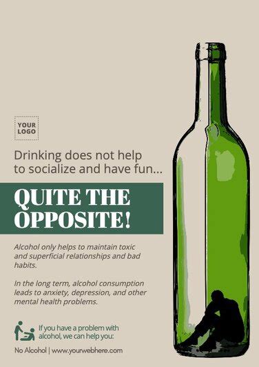 Create An Alcohol Awareness Poster Online