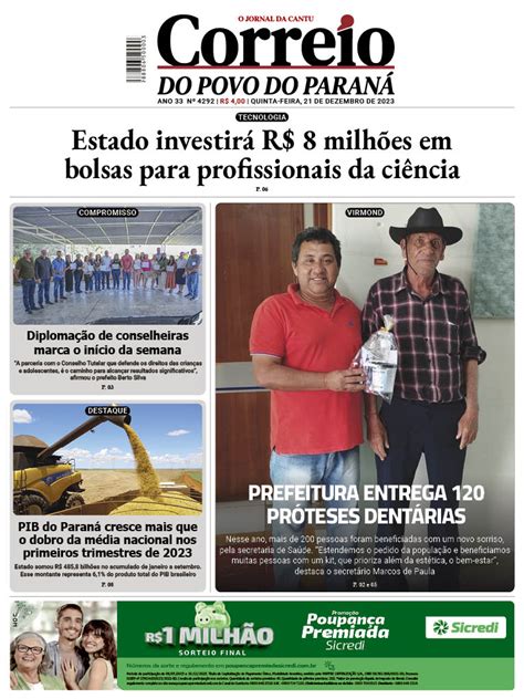 Edição 4292 Jornal Correio do Povo