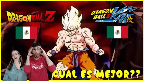 ESPAÑOLES REACCIONAN A DOBLAJE LATINO DE DRAGON BALL Z VS DRAGON BALL Z