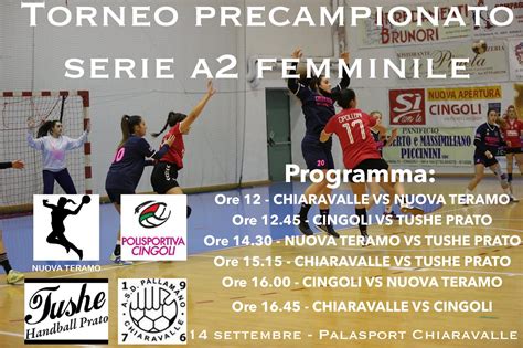 TORNEO PRECAMPIONATO DI SERIE A2 FEMMINILE SFIDA A CHIARAVALLE TERAMO