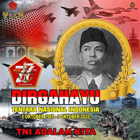 30 Link Twibbon Bingkai Foto HUT TNI Ke 77 5 Oktober 2022 Jadikan Foto