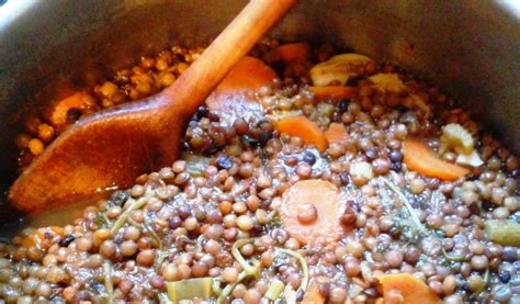 Rôti en cocotte et son ragoût de lentilles vertes du Puy La