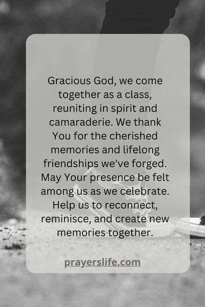 16 Powerful Opening Prayer For Class Reunion