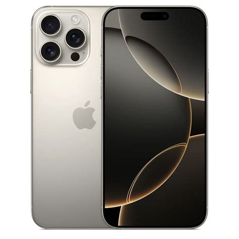 Смартфон iPhone 16 Pro Max 256 ГБ Натуральный титан Dual nano SIM