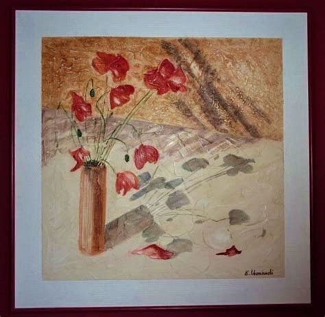 Peinture Les Coquelicots