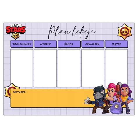 Brawl Stars Notes Niska Cena Na Allegro Pl