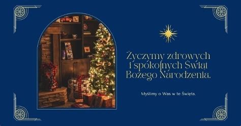 Piękne życzenia świąteczne na Boże Narodzenie 2024 Gotowe kartki do