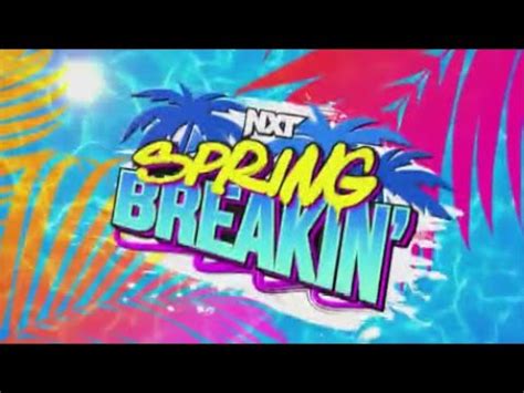 NXT Spring Breakin 2024 Night 1 Official Match Card YouTube