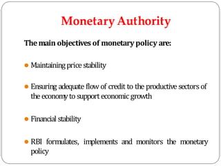 Reserve Bank Of India PPT