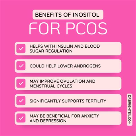 Inositol Fertility Benefits