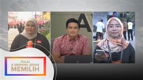 Proses Penamaan Calon Parlimen Pulai DUN Simpang Jeram Setakat Jam 9