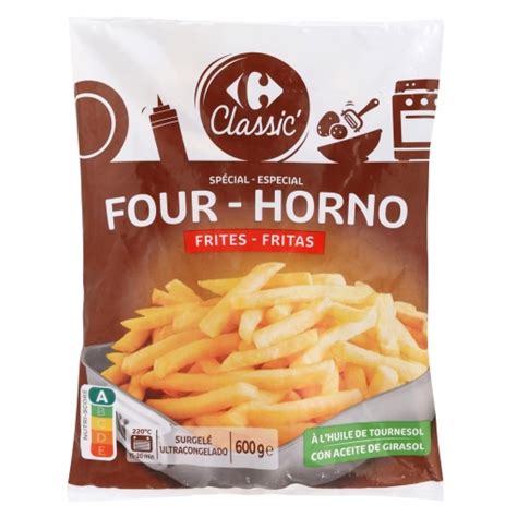 Patatas Fritas Especial Horno Carrefour Classic G