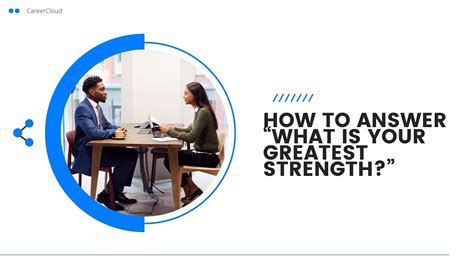 How To Answer What Is Your Greatest Strength Youtube