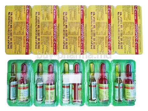 Vitcofol C Injection Vitamin C Injection At Rs Piece In Nagpur