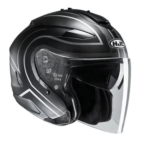 Kask Otwarty HJC IS 33 II APUS BLACK GREY Czarny Szary RRmoto Pl