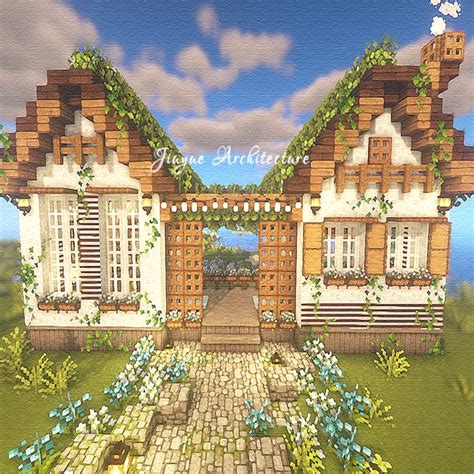 Minecraft House Peaceful Rustic Cottage Cottagecore And Chill Cit