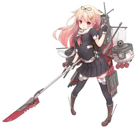 Yuudachi And Yuudachi Kai Ni Kantai Collection Drawn By Isegawa