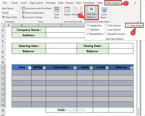 How To Make A Ledger In Excel With Easy Steps ExcelDemy