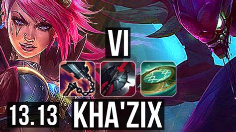 VI Vs KHA ZIX JNG 2 5M Mastery Legendary 19 4 10 500 Games NA