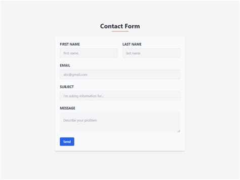Tailwind Css Contact Components By Yujesh K C On Dribbble