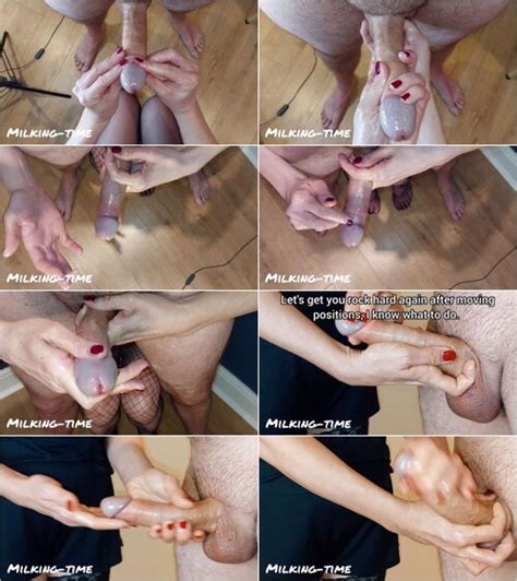 Milking Time Multiple Angle Penis Massage Guide Mistress Julia