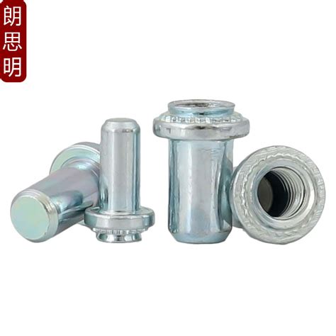 不锈钢防水螺母密封螺母柱BS B M3 M4 M5 M6 M8铆柱防水压铆螺柱 虎窝淘