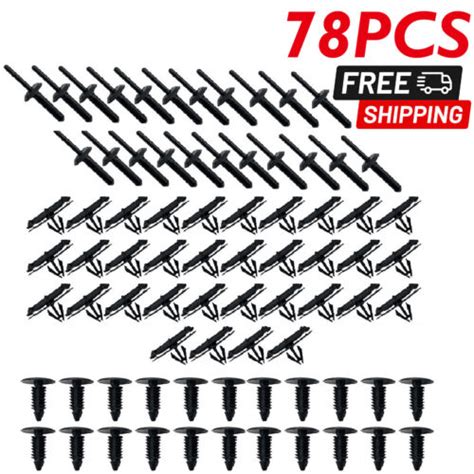 New Full Fender Flare Hardware Clip Mounting Kit For Wrangler