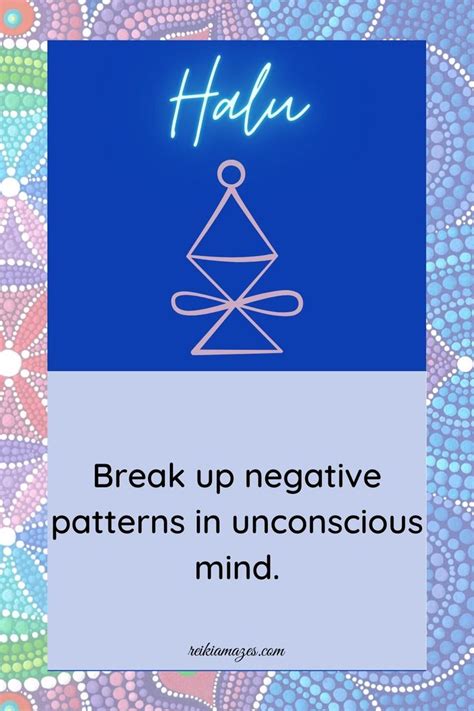 Karuna Reiki Halu Symbol Infographic Reiki Symbols Reiki Healing