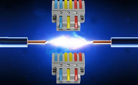 Compact Wire Connectors CTRICALVER 6 Pcs Compact Splicing Connectors