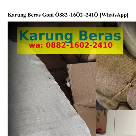 Karung Beras Goni Pdf DocDroid