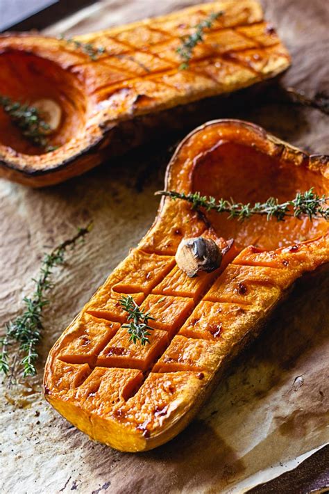 Comment faire une courge butternut rôtie Légumes au four
