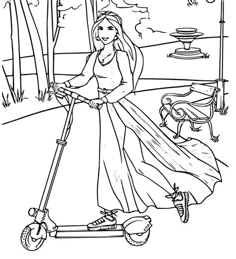Coloriage Filles Adolescentes télécharger et imprimer gratuit sur