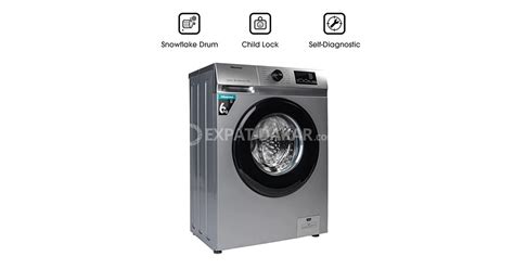 MACHINE À LAVER 6KG HISENSE FRONT LOAD SILVER Plateau Expat Dakar