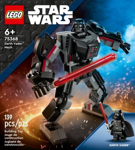 LEGO Star Wars Darth Vader Mech Building Set 75368 139 Pc Smiths