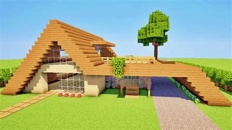 MINECRAFT TUTO COMMENT FAIRE UNE MAISON MODERNE FACILE A FAIRE