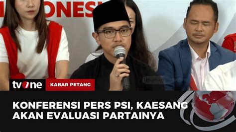 PSI Belum Bisa Lolos Ke Senayan Kaesang Kami Akan Tetap Berjuang